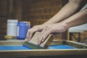 Paper Stencil Screen Printing – Reading Guild of Artists
